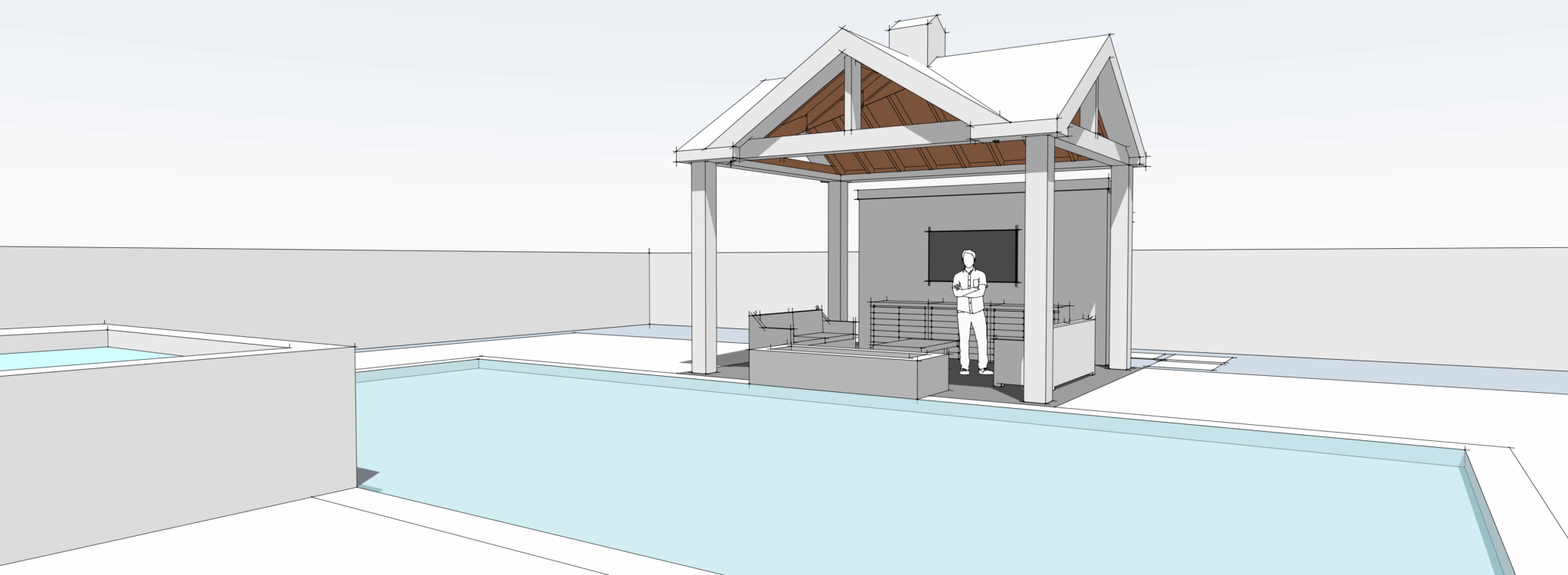 Ross Pool Pavilion - housewell architects